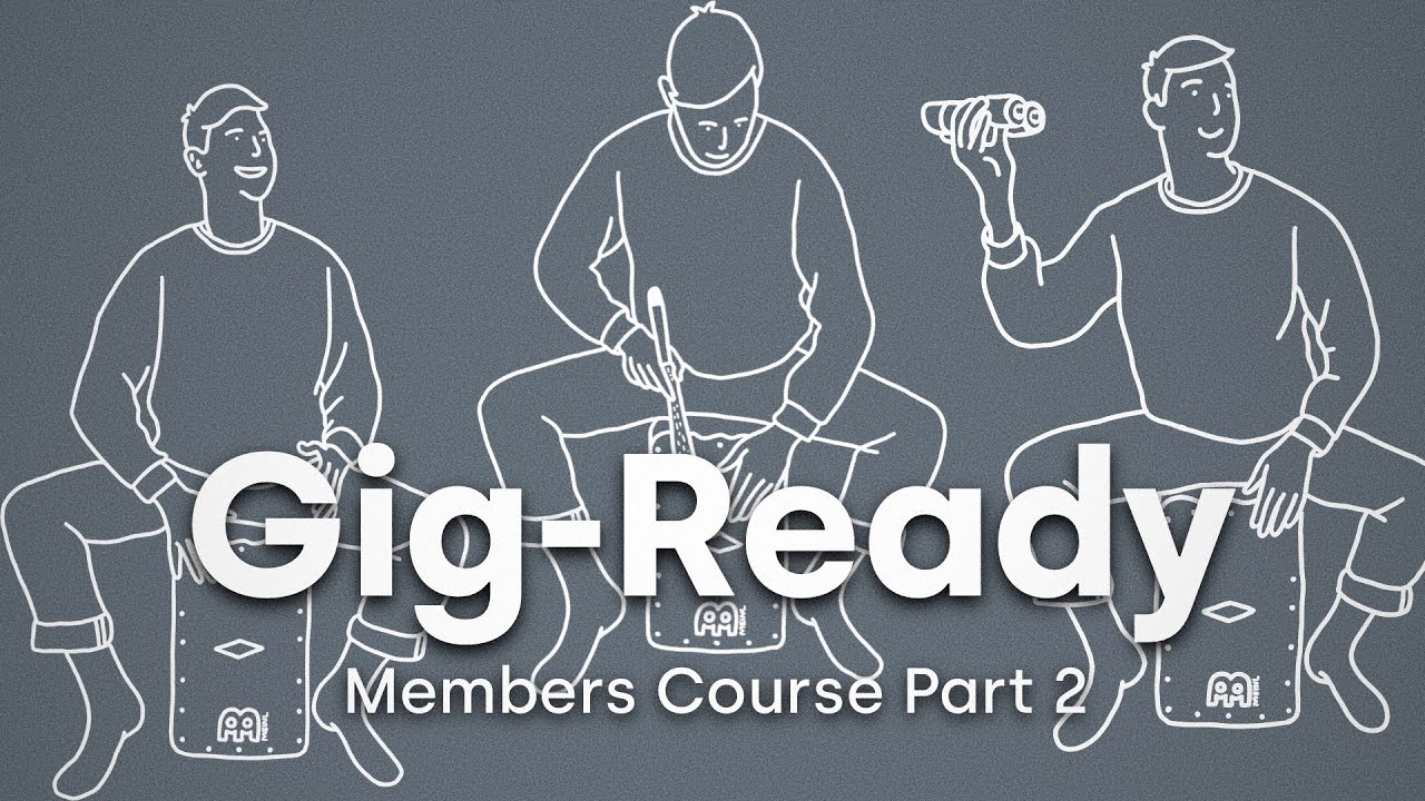 Gig-Ready On Cajon Part 2 | Cajon Method 1.1 - YouTube