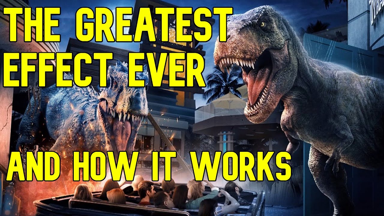 How Universal Made the Greatest Theme Park Effect Ever - YouTube