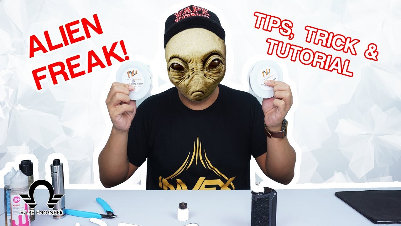 VAPE TUTORIAL ALIEN COIL !! | Semua yang lu perlu tau! - YouTube