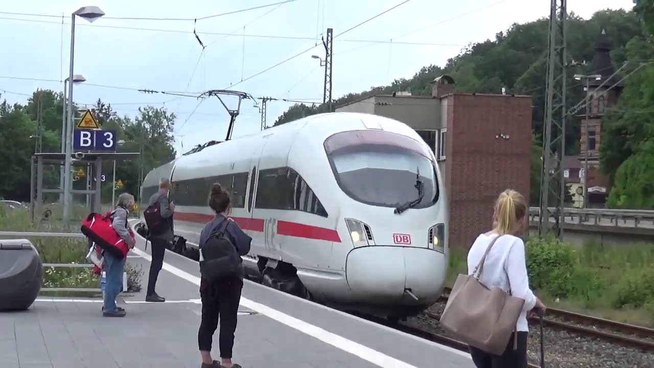Deutsche Bahn: ICE 92 BEROLINA von Wien HBF mit Halt in Coburg zur ...