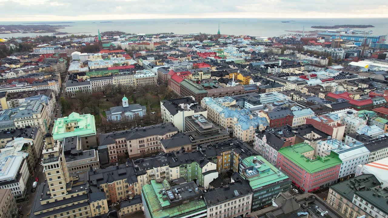 Helsinki Centre, Kamppi and Punavuori, November 2022 - YouTube