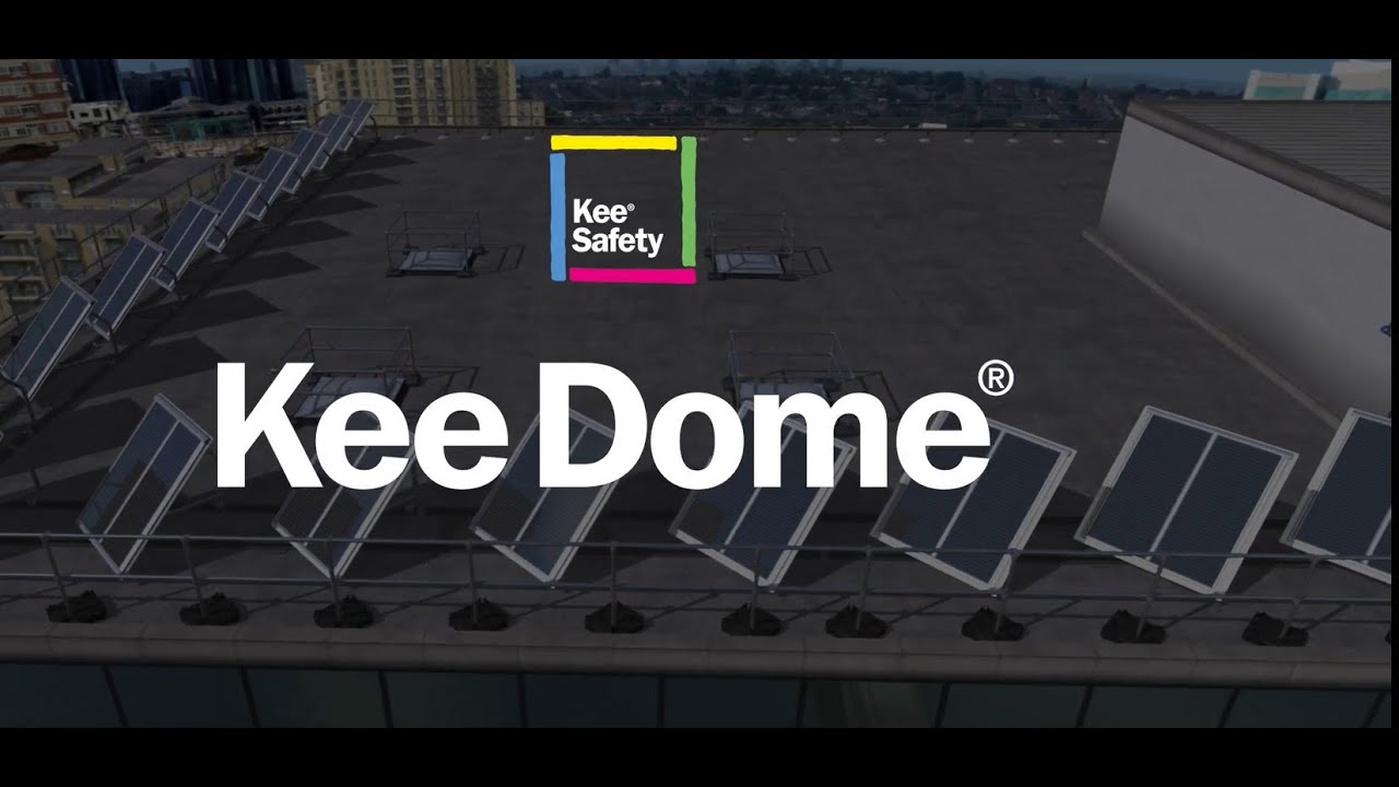 Kee Dome Skylight Fall Protection - YouTube