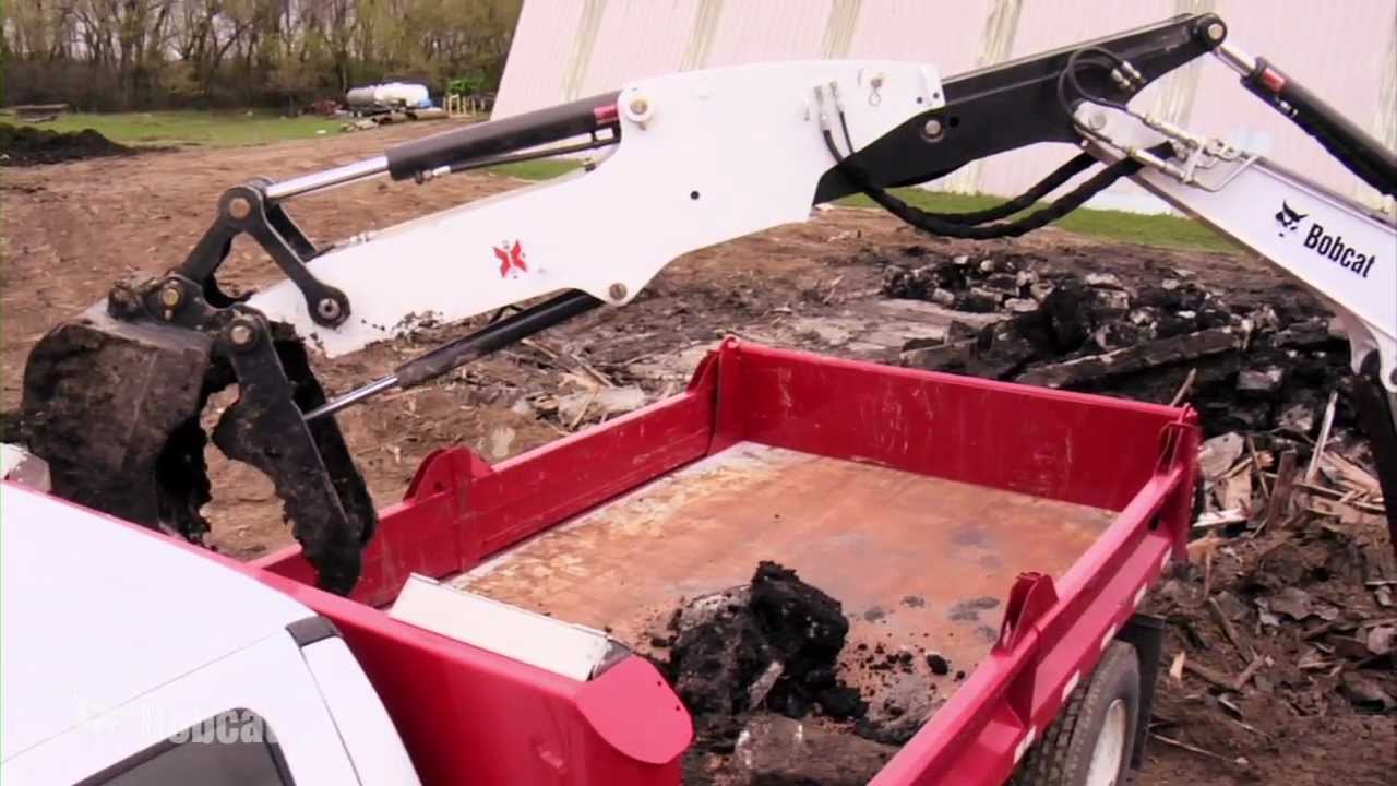 Bobcat MX Extendable Arm Option - YouTube