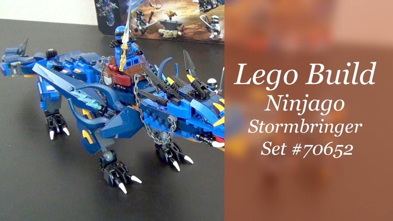 LEGO Ninjago Build - Stormbringer Set #70652 - YouTube