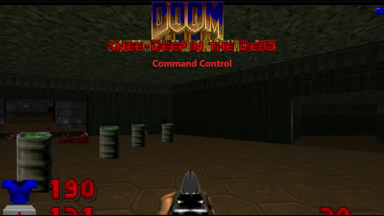 The Ultimate Doom E1M4 - Command Control - Doom.wad - YouTube