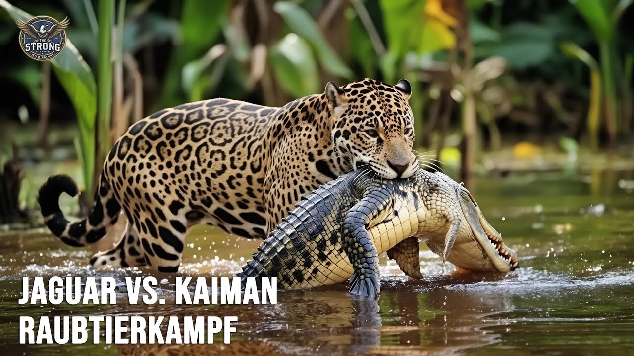 Jaguar vs. Kaiman | Der Kampf der Raubtier-Assassinen ...