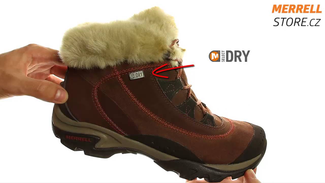 Merrell Snowbound Drift Mid WTPF 21156 - YouTube