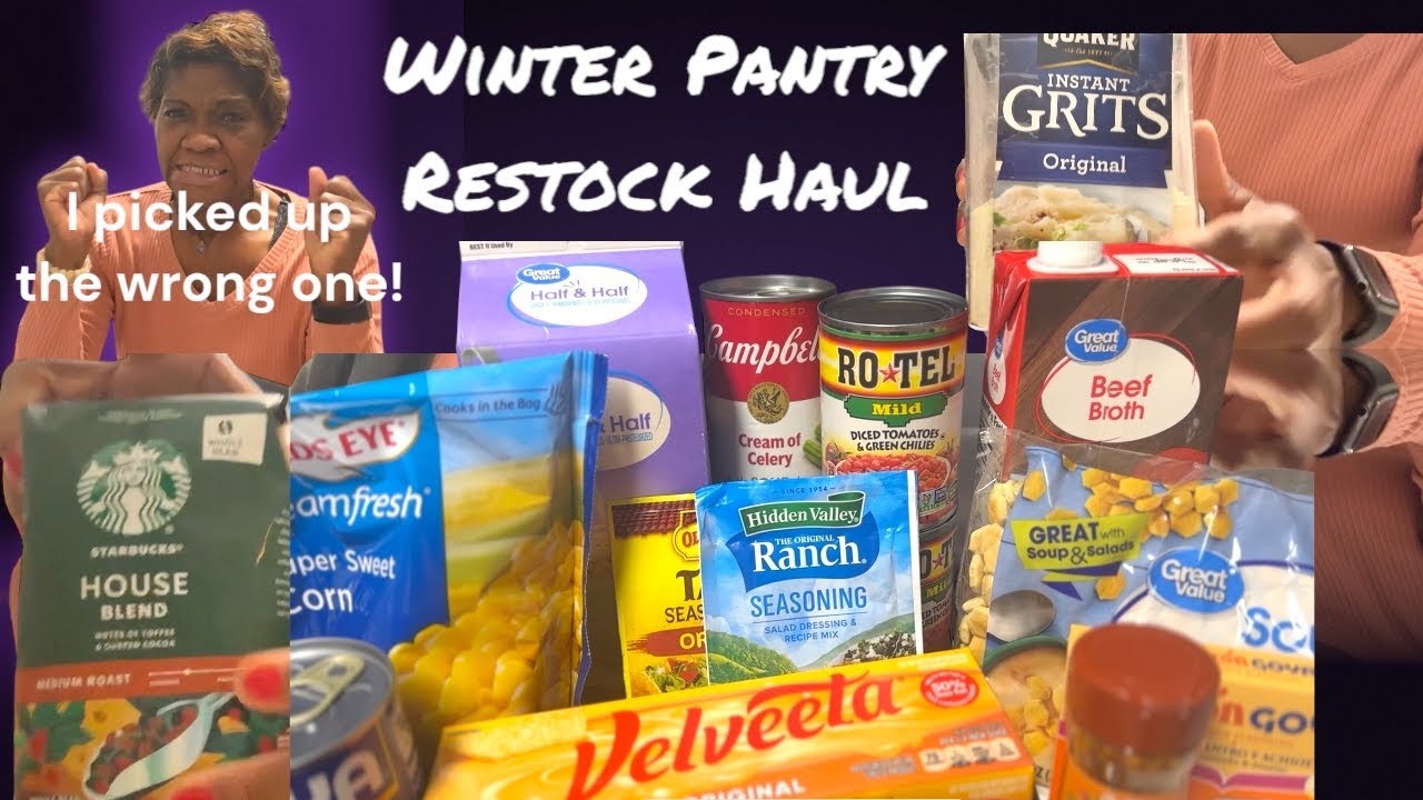 Soup Haul & Pantry Restock - YouTube