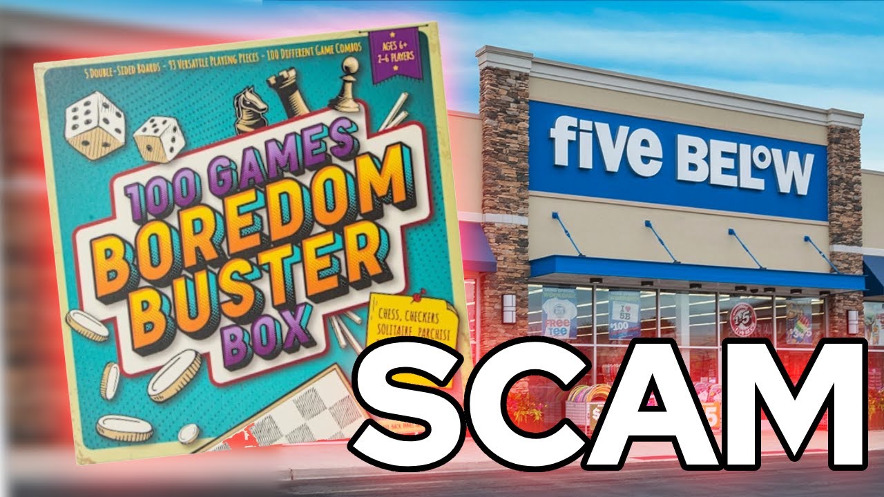 Total Board Game SCAM At Five Below! - YouTube
