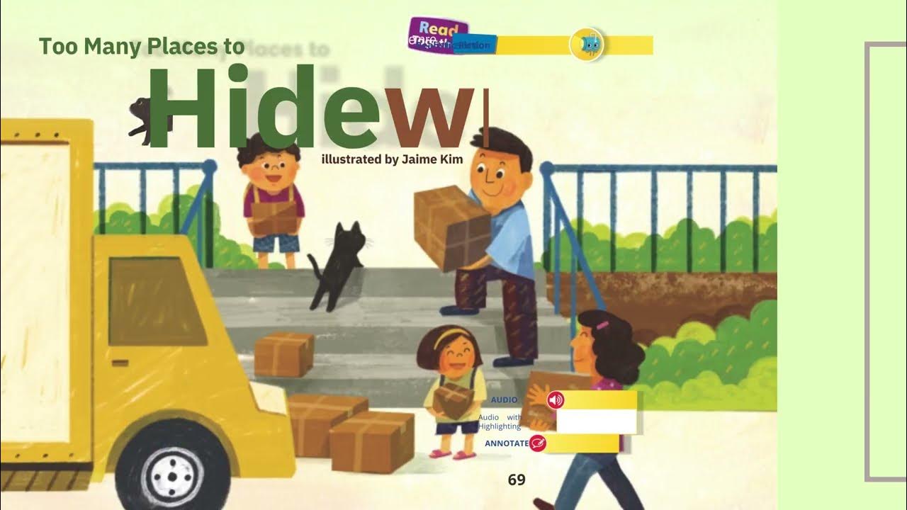 Too Many Places to Hide /U1 L2/myView Literacy Grade KG - YouTube