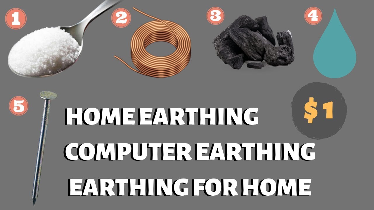 How to Earthing Connection at Home || Earthing Computer at Home ...