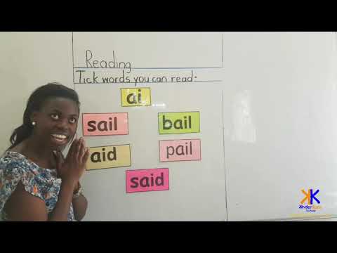 KINDERKARE 2 2 KINDERGARTEN CLASS READING LESSON TICK THE WORDS YOU CAN ...