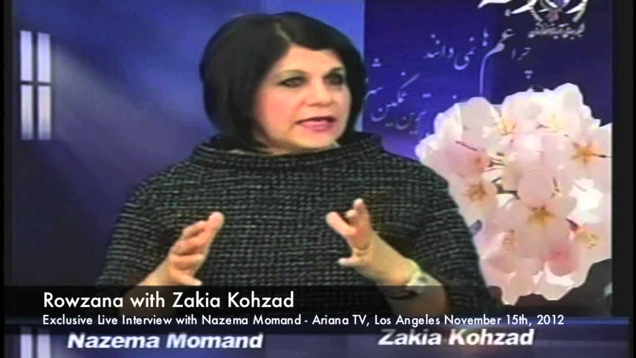 Ashpazkhana - Cooking with Nazema Momand - Exclusive Live Interview ...