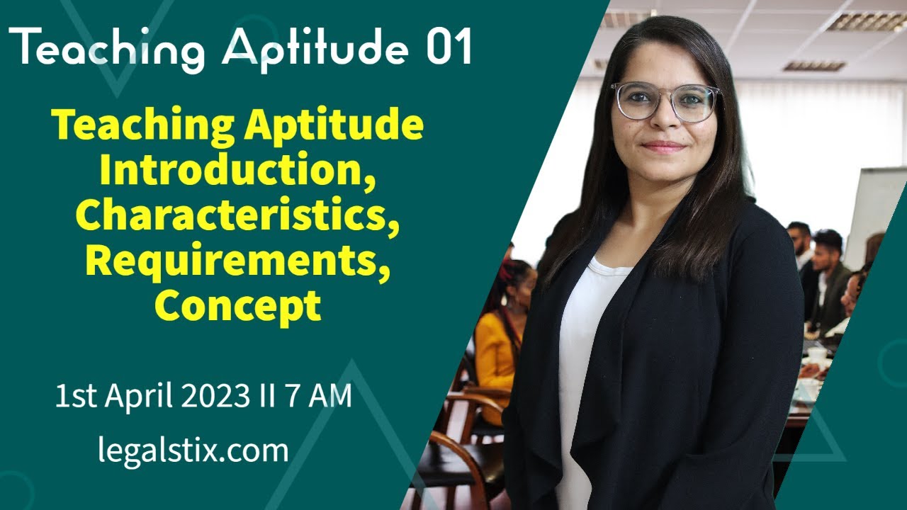Teaching Aptitude Introduction - YouTube
