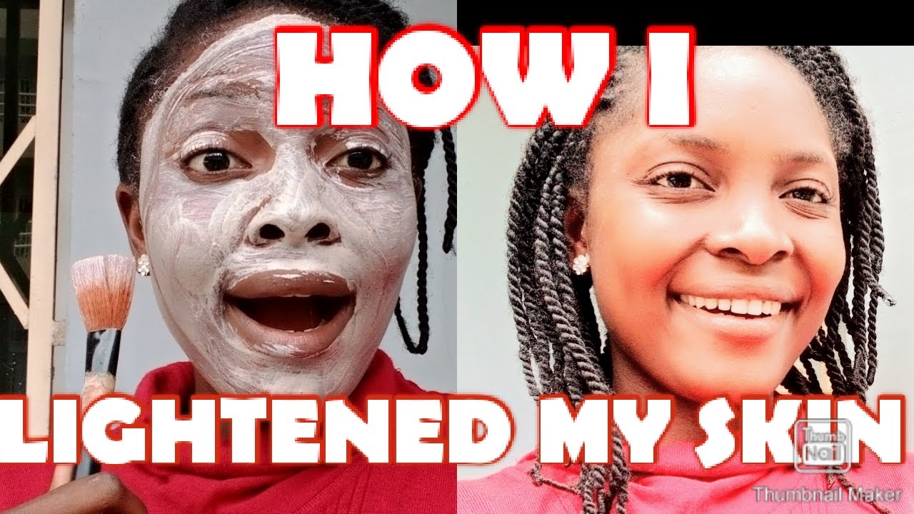 HOW I LIGHTENED MY SKIN IN 1 WEEK AT HOME 💯% REALISTIC & NATURAL. - YouTube