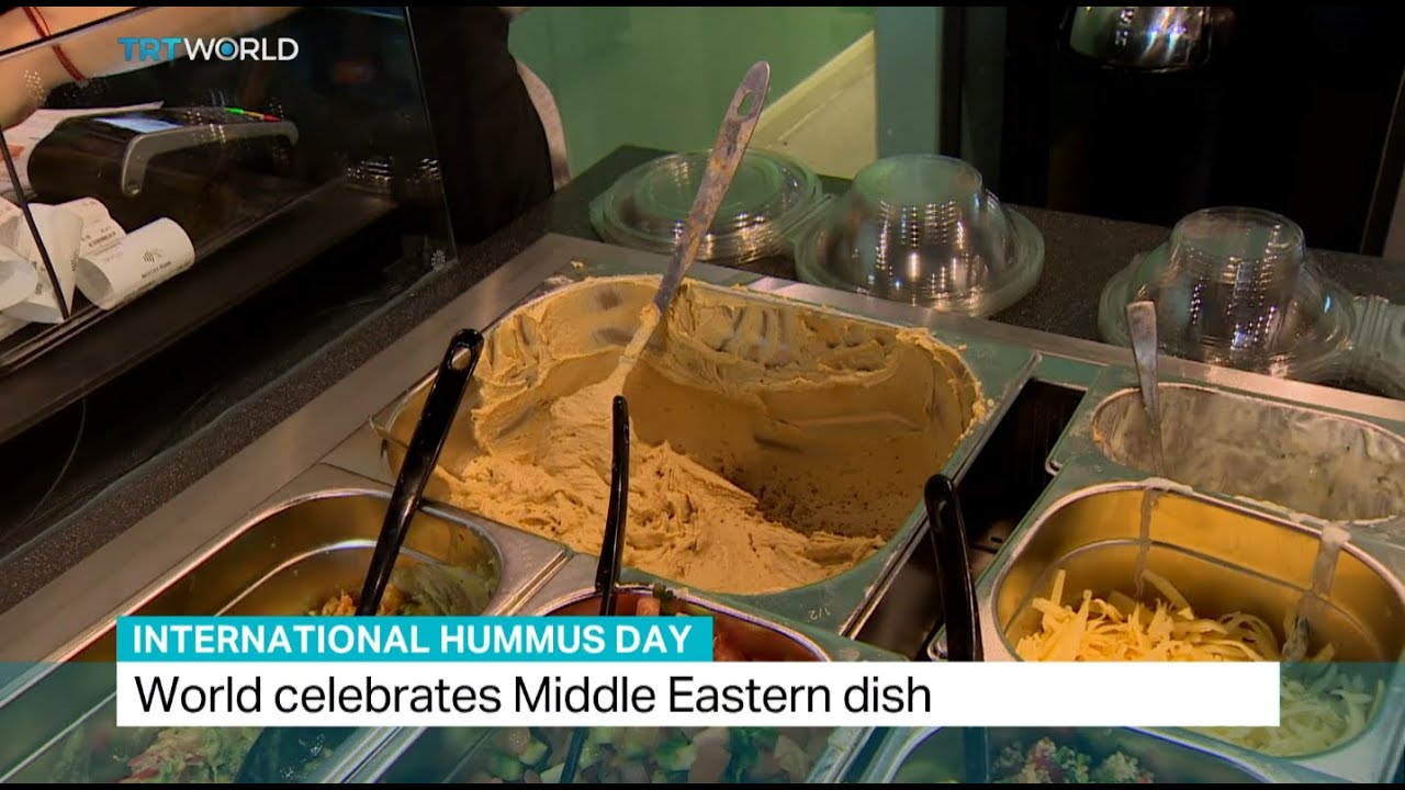 World celebrates international Hummus Day, Sarah Morice reports - YouTube