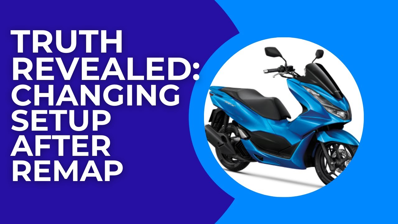 Honda PCX160 Truth Revealed: Changing Setup After Remap. - YouTube