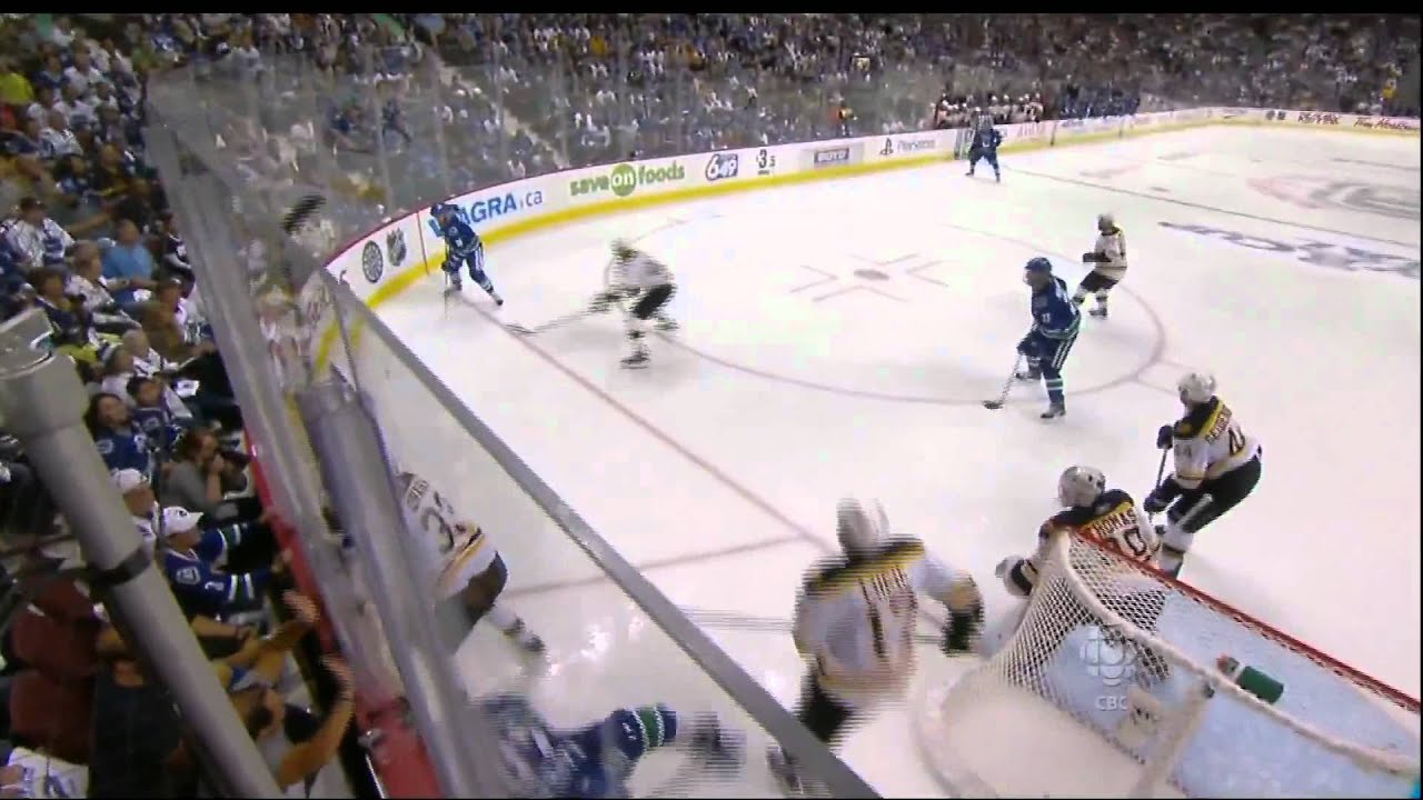 Maxim Lapierre gives Canucks The Victory SCF Game 5 - YouTube