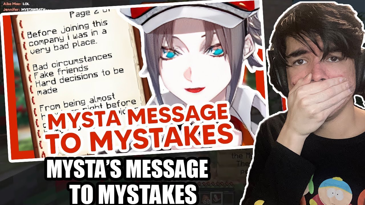 Mysta wrote a message and a wish for Mystake Reaction & Taking About My ...