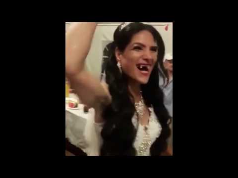 Gelinden mükemmel dans performansı görenler çılgına döndü