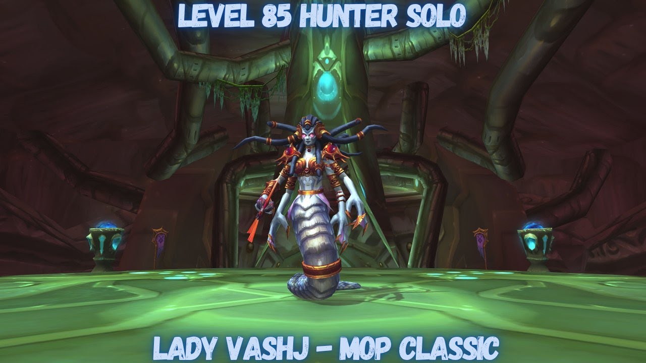 Level 85 Hunter Solo Lady Vashj (Serpentshrine Cavern) - MoP Classic ...
