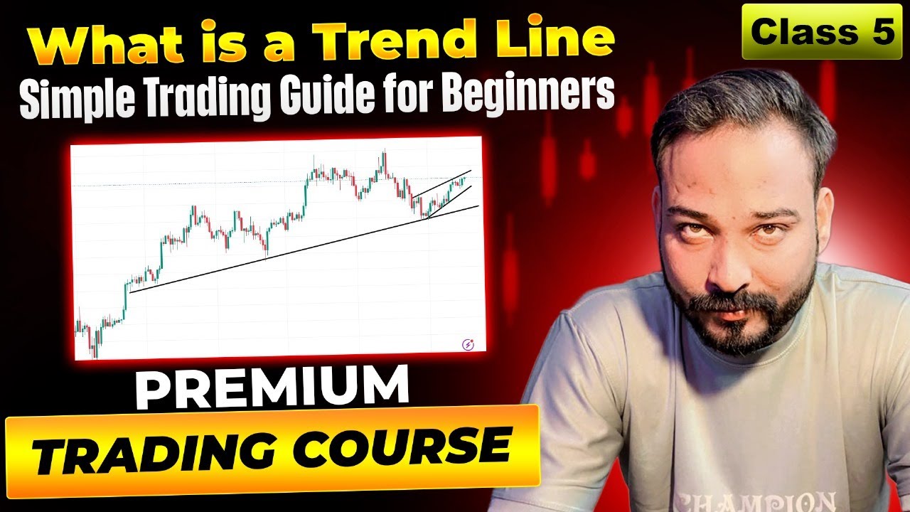 What is a Trend Line || Simple Trading Guide for Beginners || Trend ...