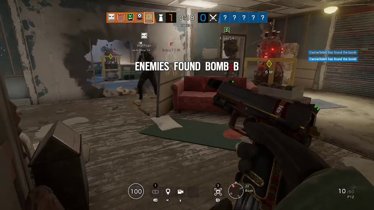 Rainbow Six Siege Jäger Spawn peek German - YouTube