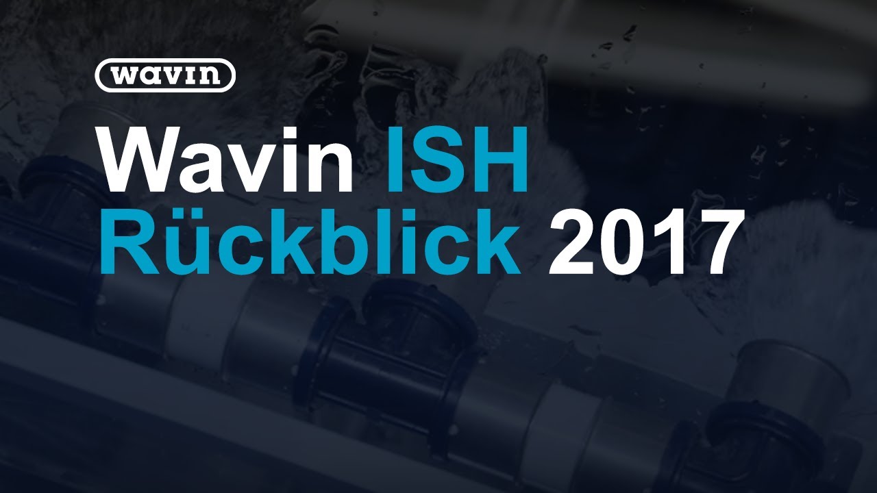 ISH Ankündigung 2017 | Wavin - YouTube