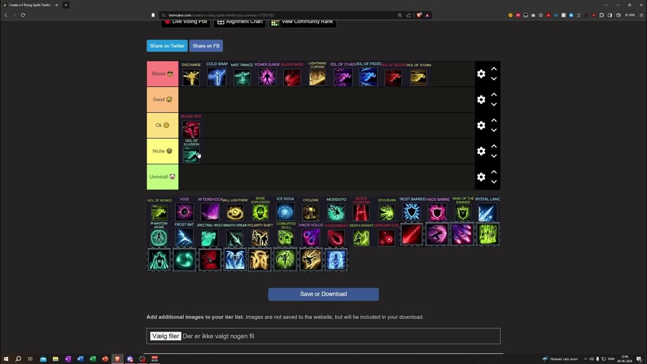 Complete Tier List for PvP Hotfix #6 - YouTube