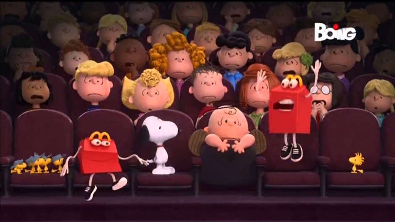 Snoopy & friends al cinema e nell'happy meal toys spot 2015 - YouTube