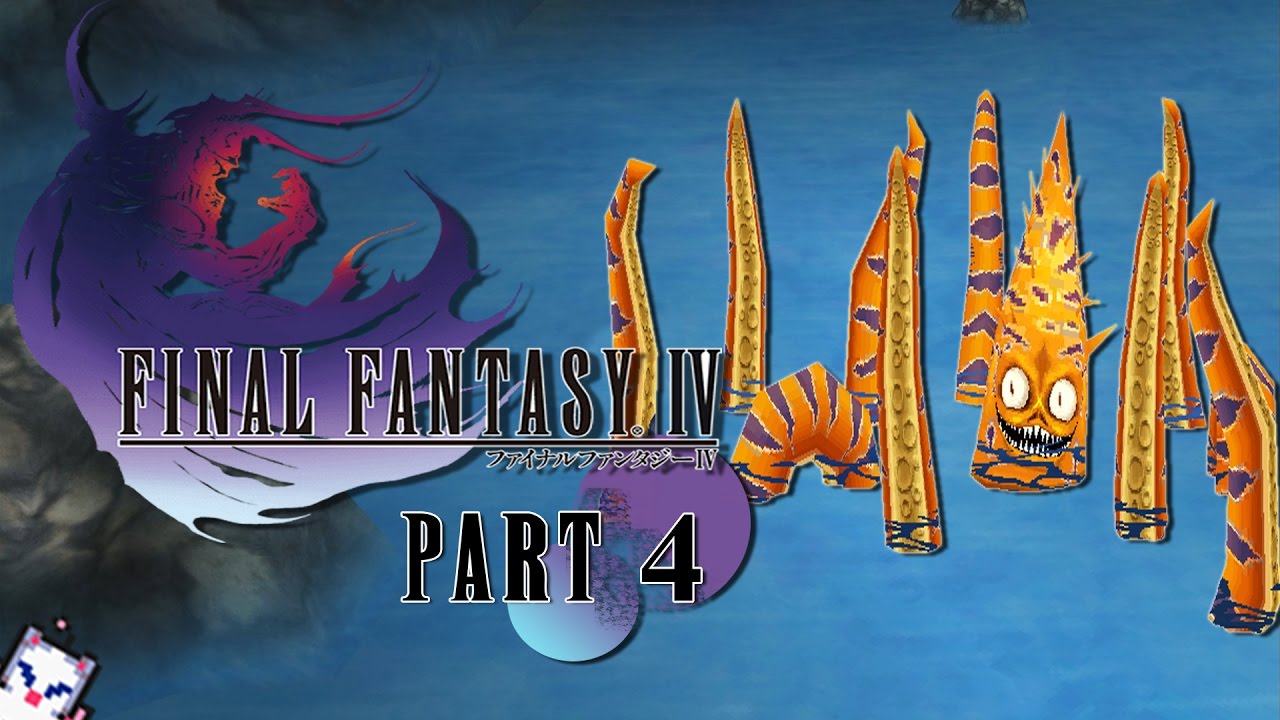 Final Fantasy IV - Part 4 - Behind the waterfall - YouTube