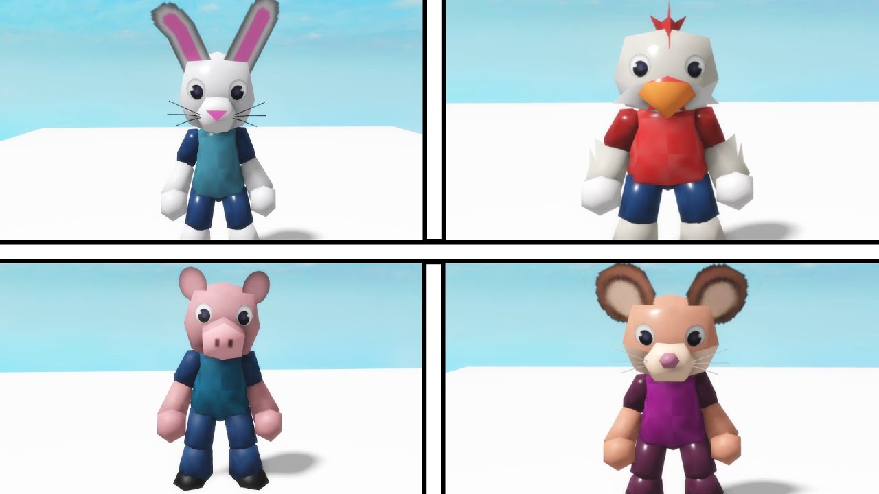New PIG64 PLAYER Skins in PIGGY! (Showcase) - YouTube