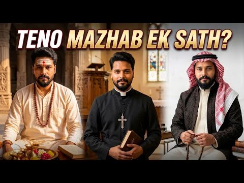 HINDU CHRISTIAN MUSLIM  SAB EK SATH 😱 | Syed Ibad Vlogs 