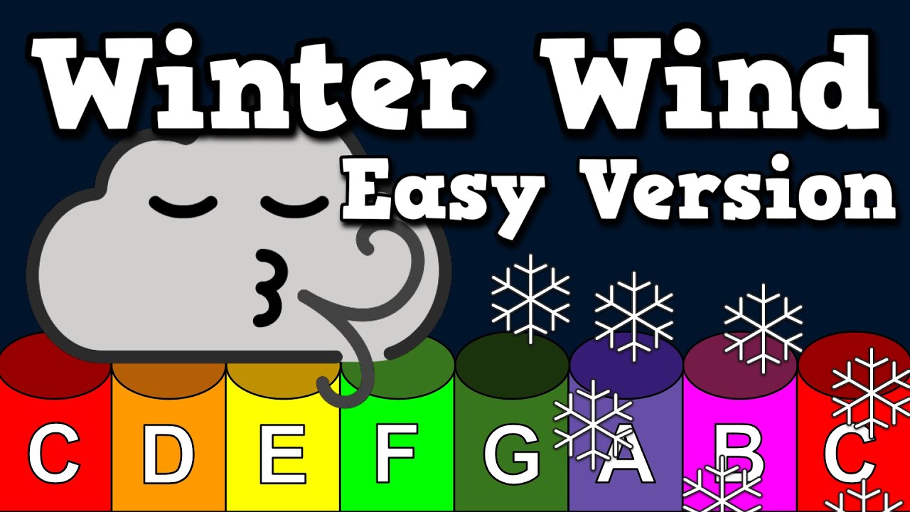 Winter Wind (Easy Version) [Chopin] - Boomwhacker Play Along - YouTube