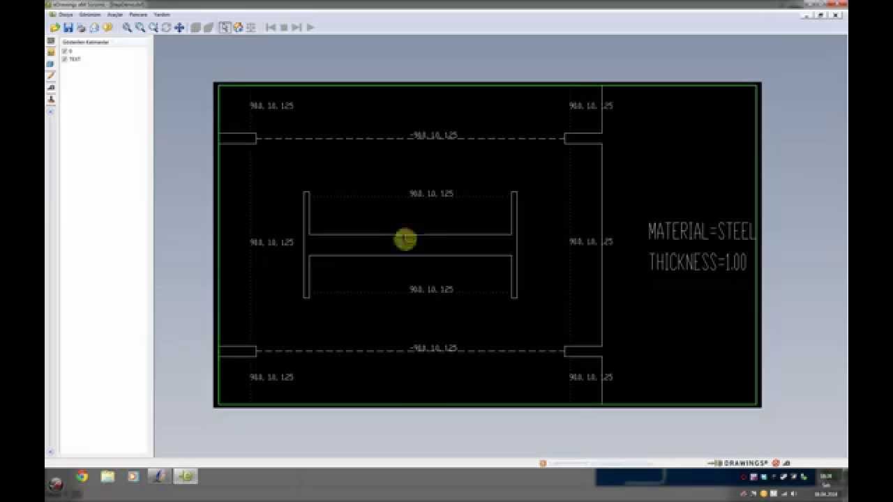 From flat DXF into fully formed 3D part - YouTube