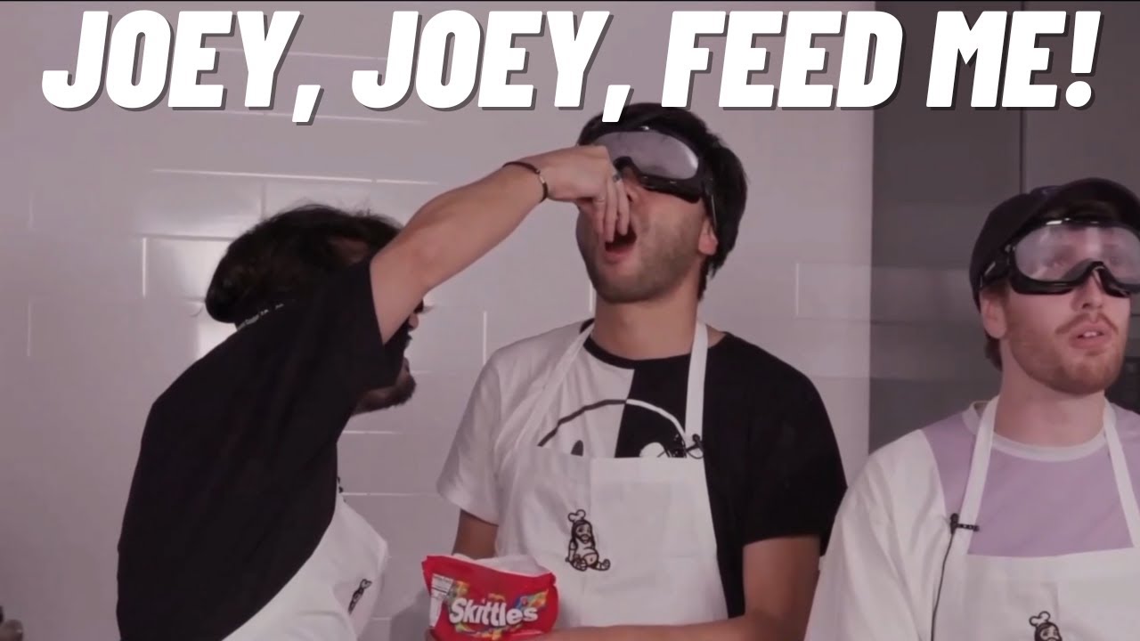 Connor Feeds Joey His Super Sweaty Skittles! | Trash Taste on Tummy ...