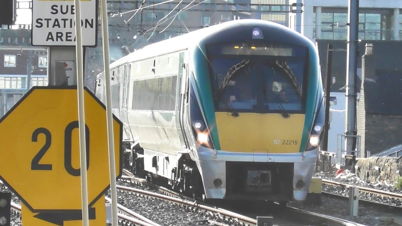 Irish Rail 22000 Class Intercity Train 22218 - Pearse Station, Dublin ...