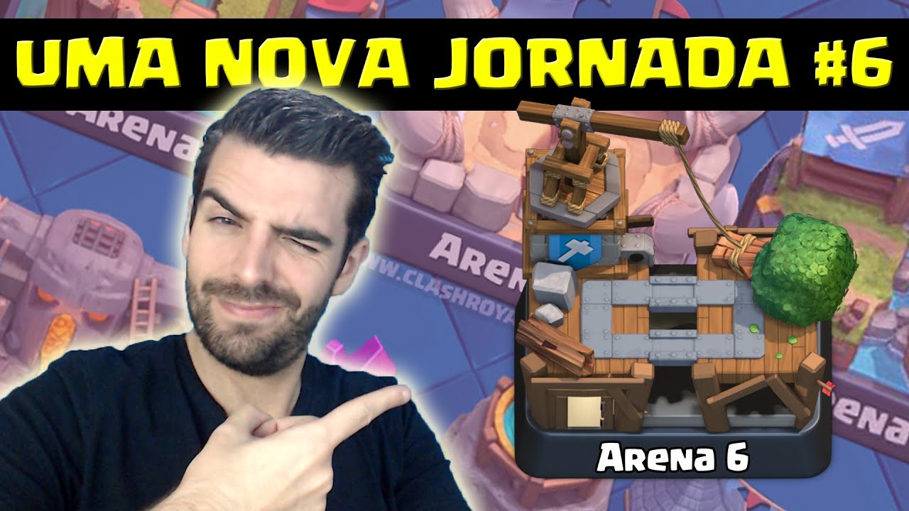 COMO CHEGAR NA ARENA 6 - COMECANDO DO ZERO #6 - CLASH ROYALE - YouTube