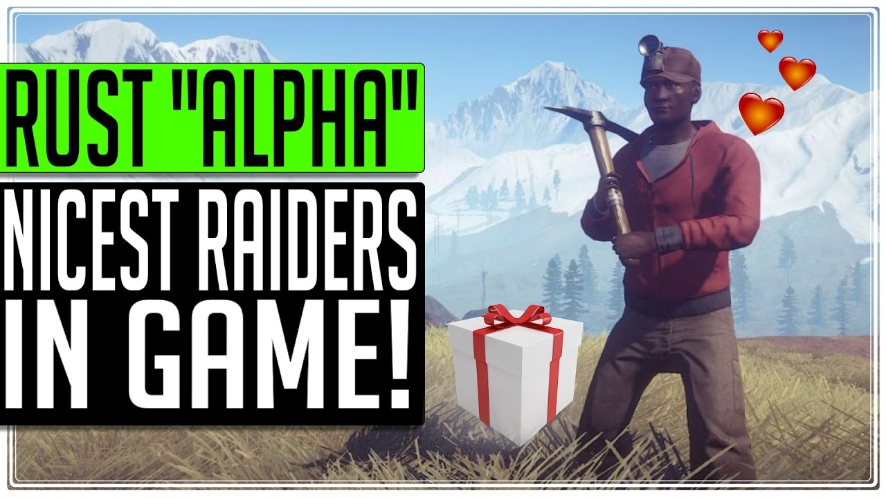 Rust gameplay - We're the nicest raiders - YouTube