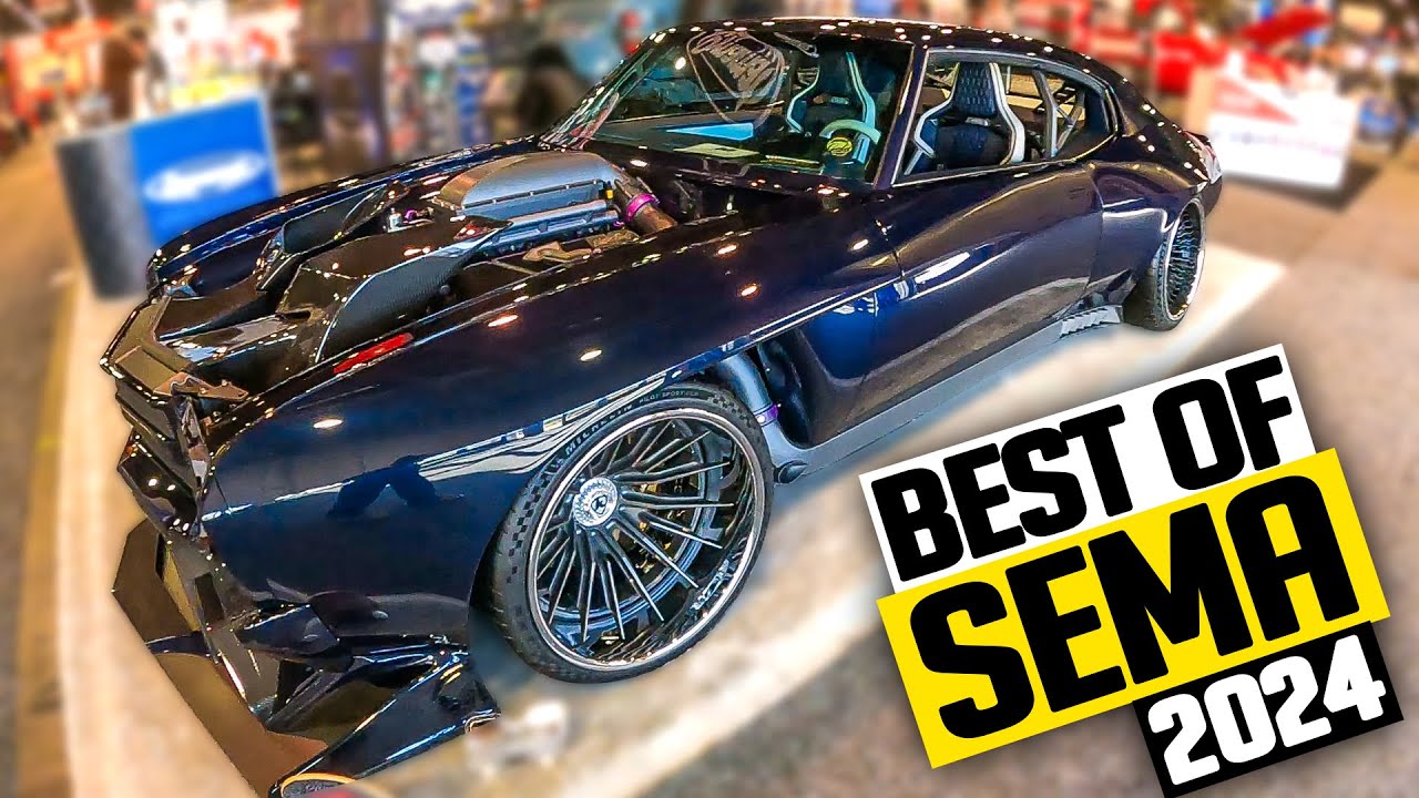 Insane SEMA Builds & Crazy Burnouts! Salvage to Savage at SEMA 2024 ...