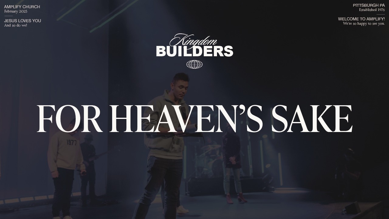 For Heaven's Sake | Brandon Mazur - YouTube