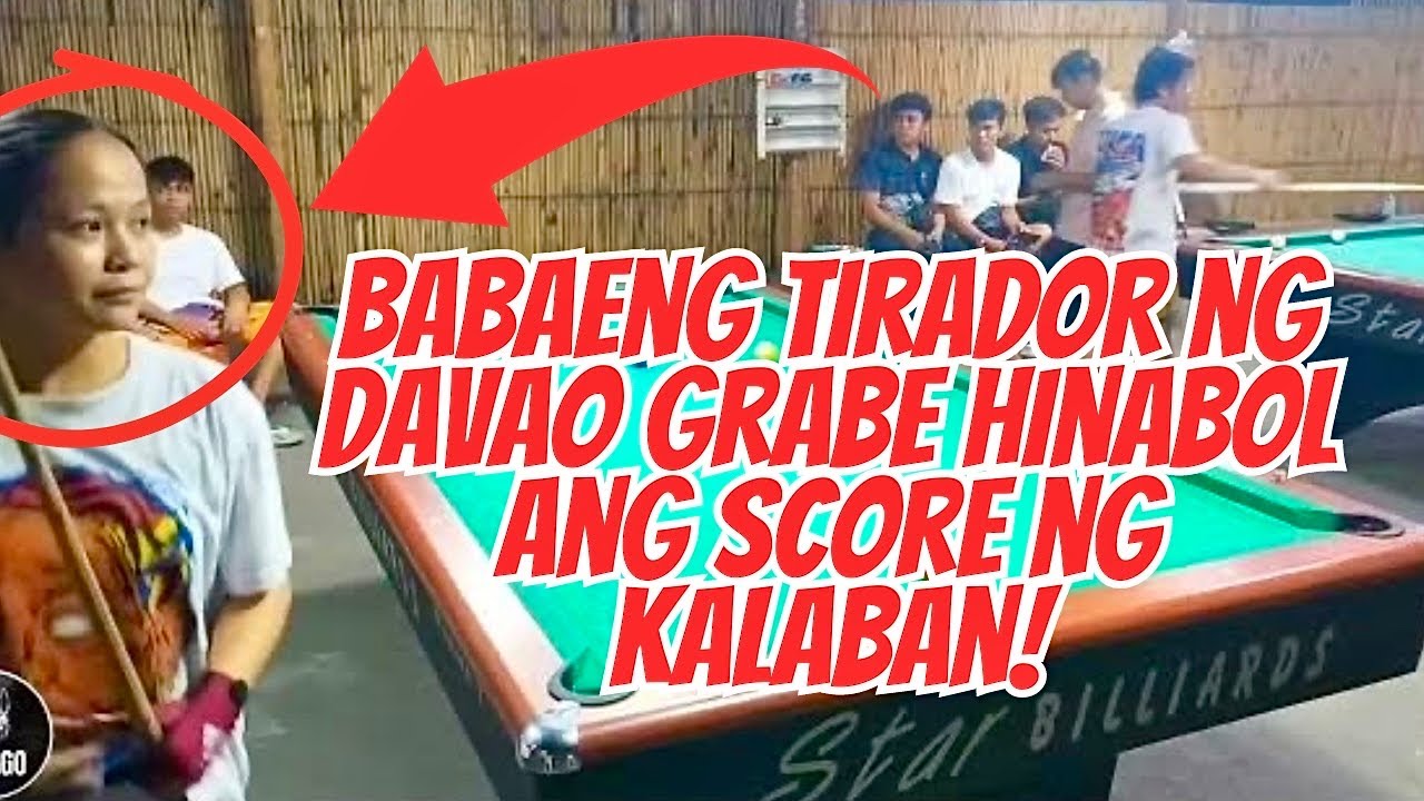 Babaeng tirador ng Davao grabe hinabol ang score ng kalaban! - YouTube