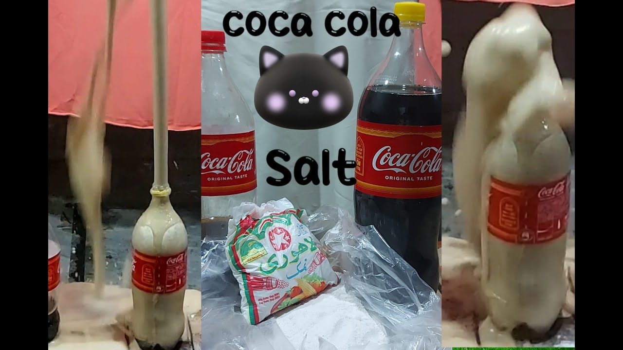 coca cola vs salt l coca cola and salt experiment l Creazy Hi Star ...