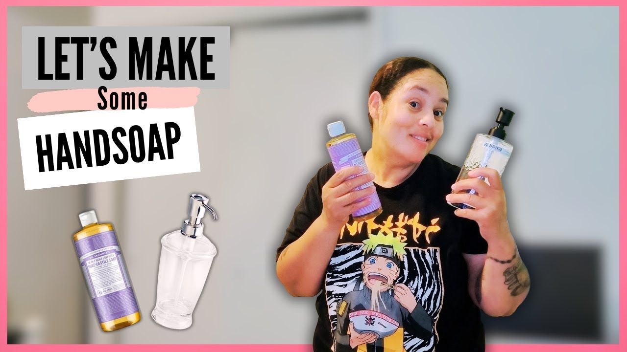 DIY Hand Soap with Castile Soap| Easy Homemade Soap Recipe - YouTube