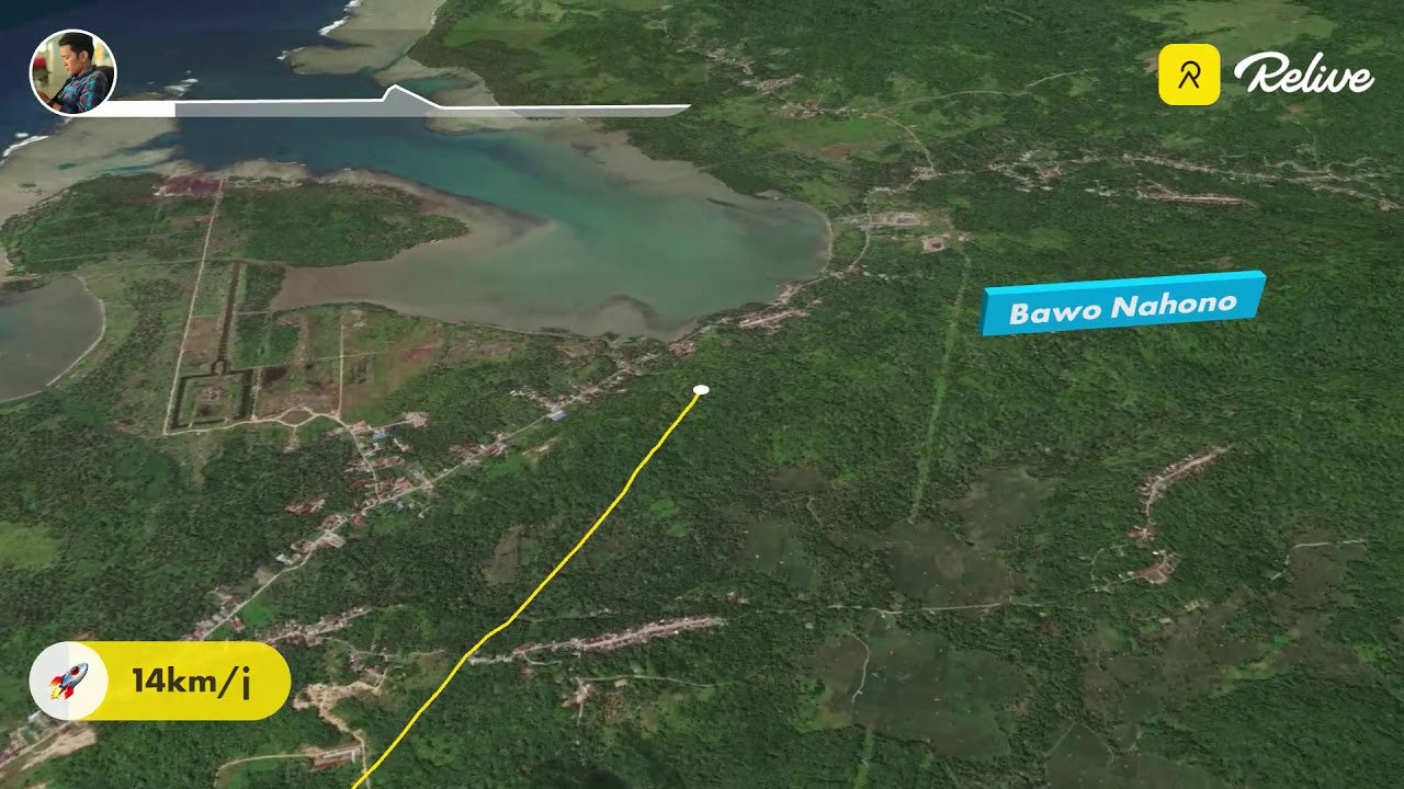 Gowes Story. Eksplore Pulau Nias (Nias Selatan) pakai Relive. Jelajahi ...