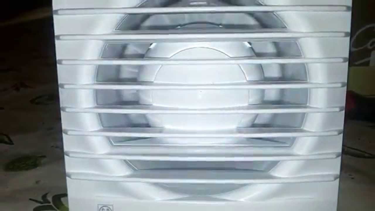 Extractor S&P EDM-80 N De aseos y baños - YouTube
