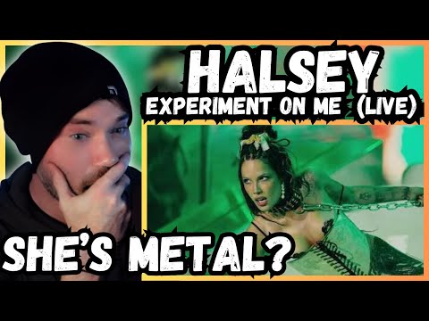 Halsey - Experiment On Me | The Girl In The Tower (Live) | Metal Vocalist Reacts
