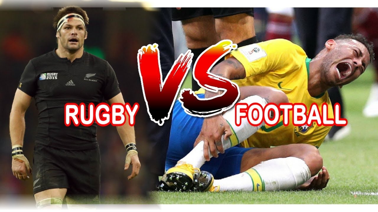 RUGBY VS FOOTBALL - La difference des 2 sports - SKETCH DROLE ...