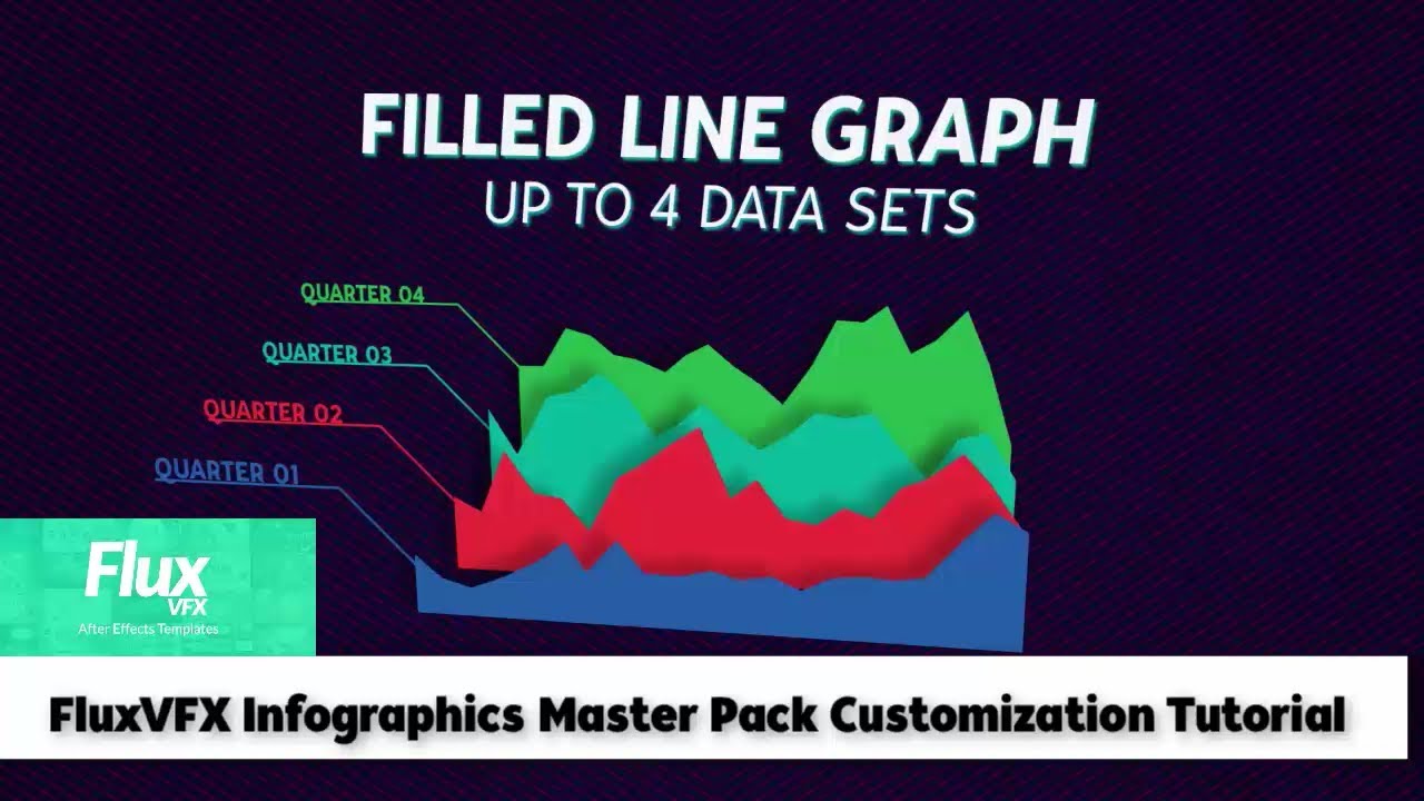 Infographics Mega Pack Filled Line Graph - YouTube