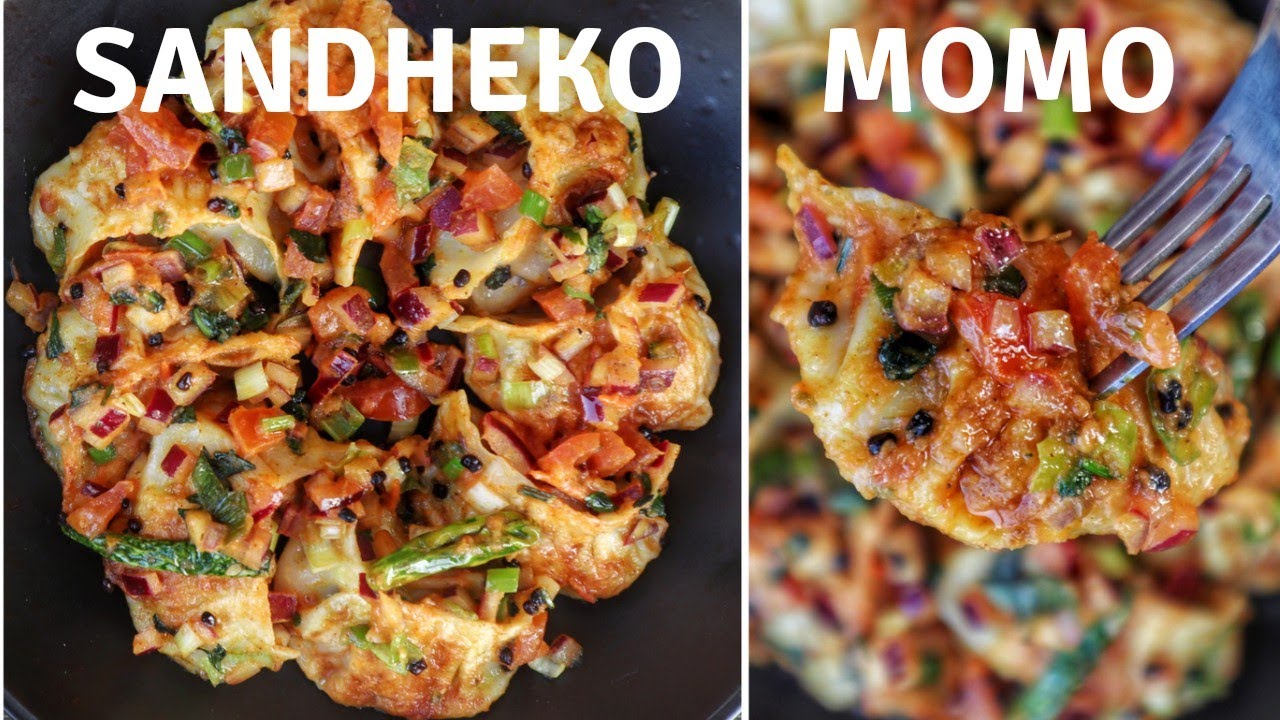 Sandheko Momo | How To Make Sandheko Momo | Spicy Nepali Recipe - YouTube